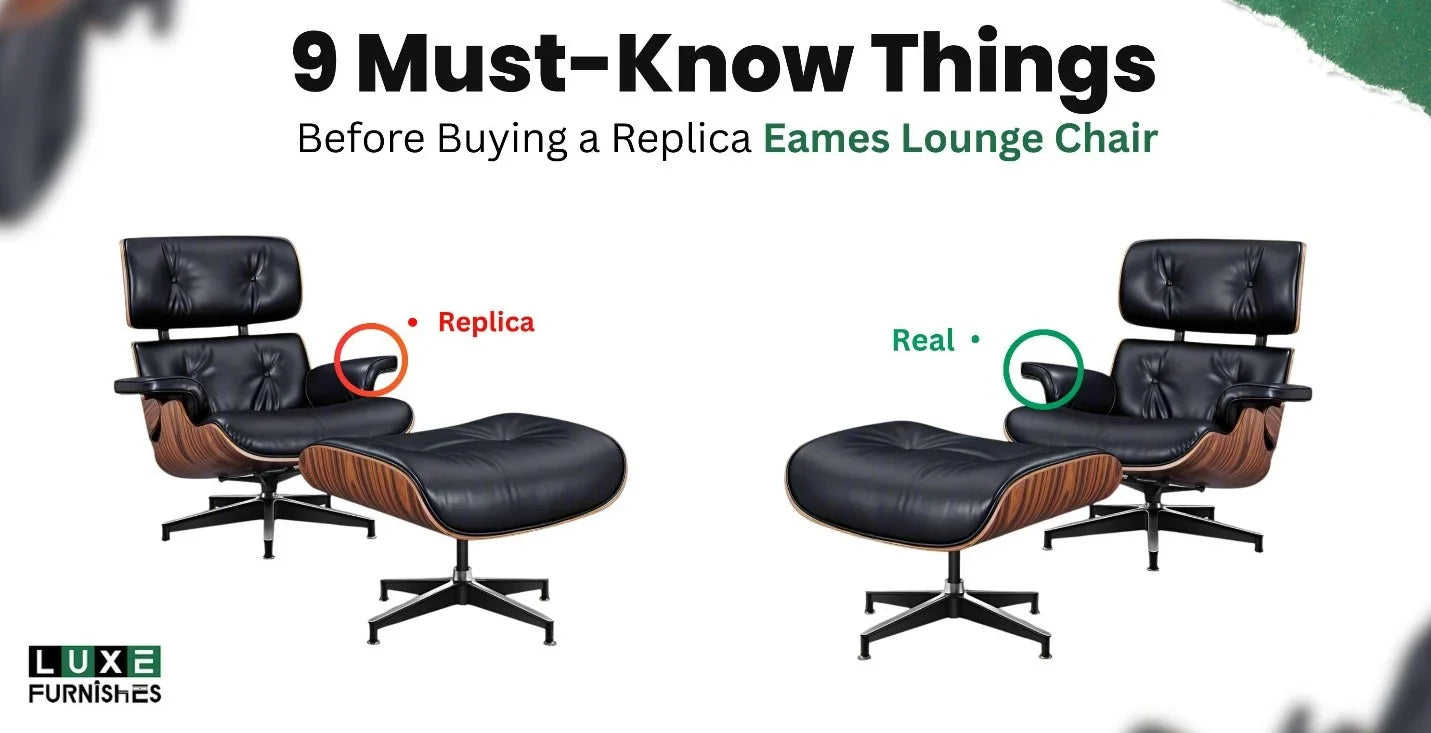 9 Things to Know Before Buying Replica Eames Chair – Luxe Furnishes