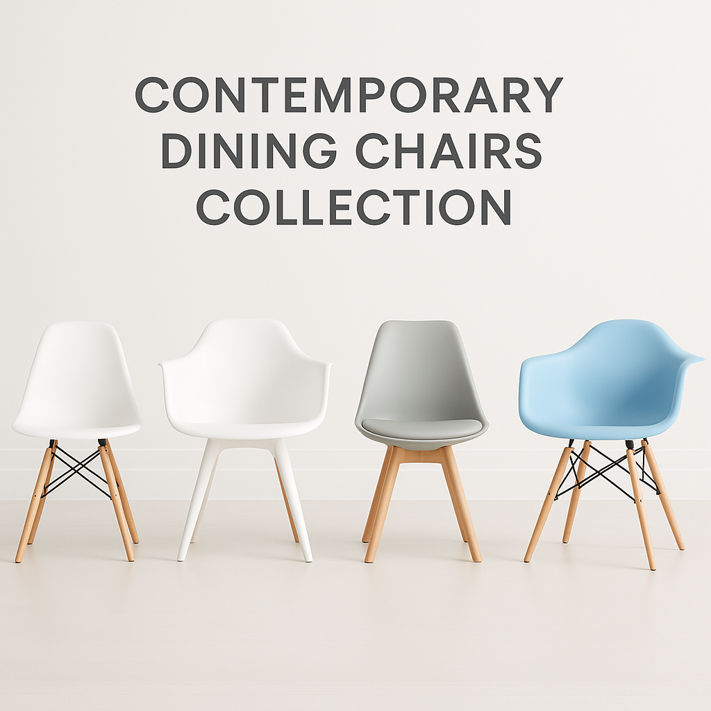 Eames Style Dining Chairs | Luxe Furnishes