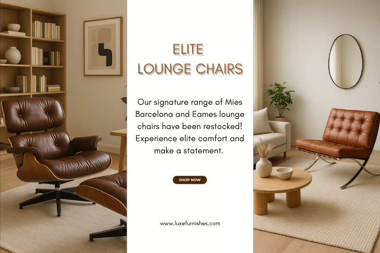 Luxe Furnishes: Designer Living Room, Dining and Office Furniture.